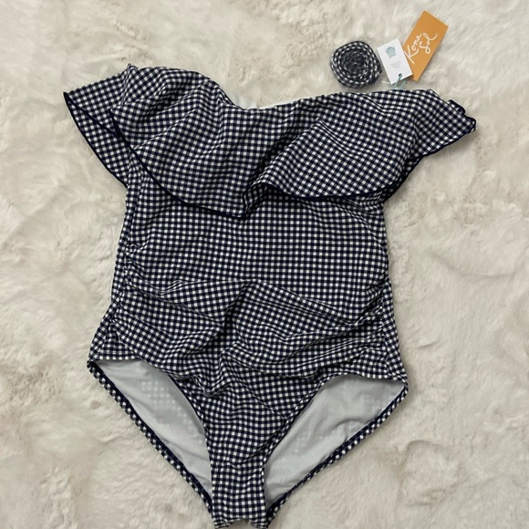 Kona Sol | Swim | Kona Sol One Piece Off Shoulder Bathing Suit | Poshmark